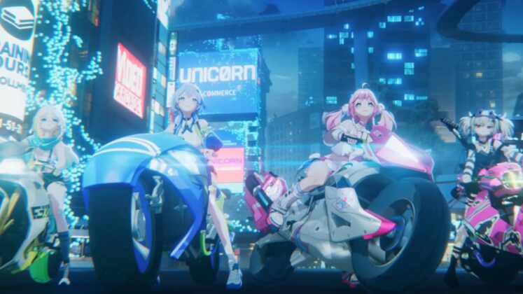 Chasing KaleidoRider Features Motorbike Racing Cyberpunk Anime Girls ...