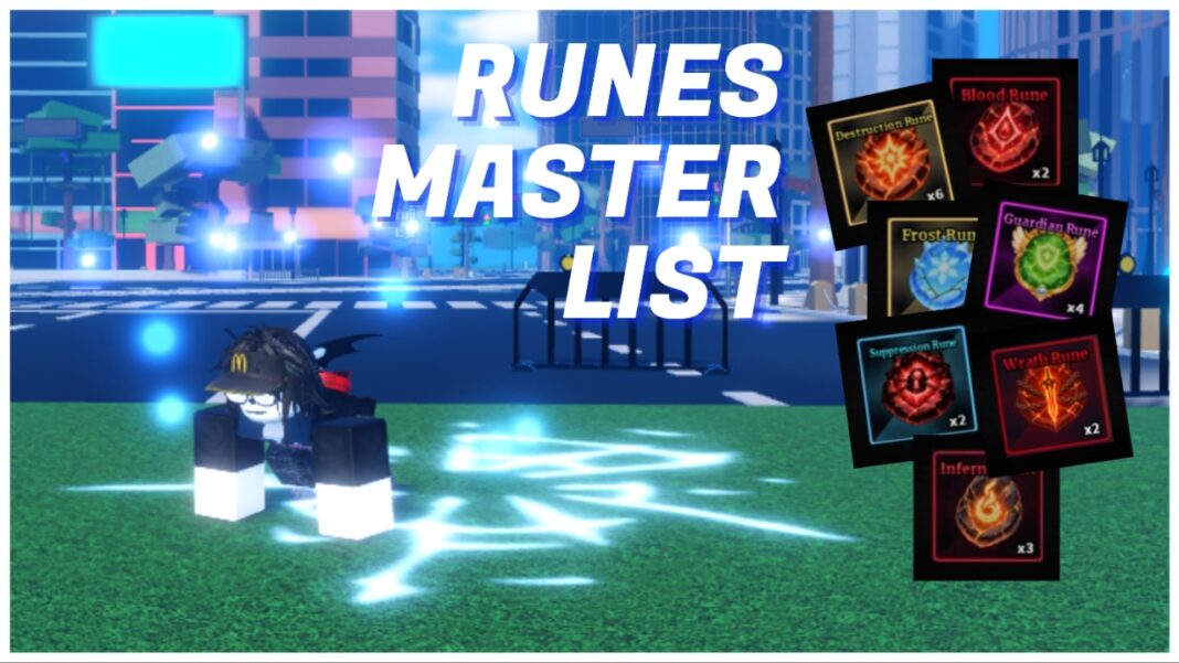Complete Sailor Piece Runes Masterlist - ICE UPD - Kongbakpao