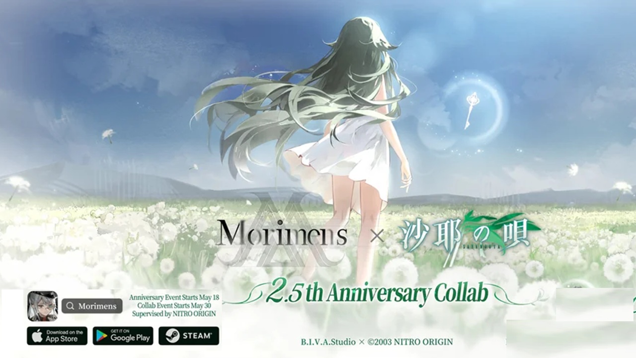 Morimens x Saya no Uta Collab Kicks Off with Tons of Rewards!