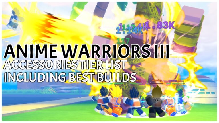 [UPD 1] Anime Warriors 3 Accessories Tier List - Kongbakpao