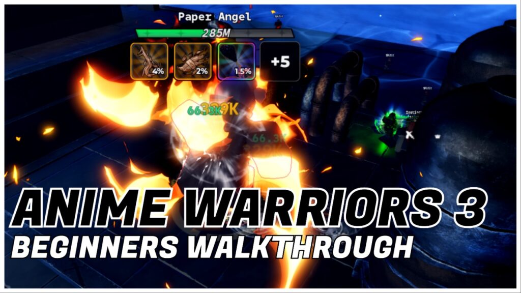 Anime Warriors 3 Beginners Walkthrough - Noob to OP Progression Guide ...
